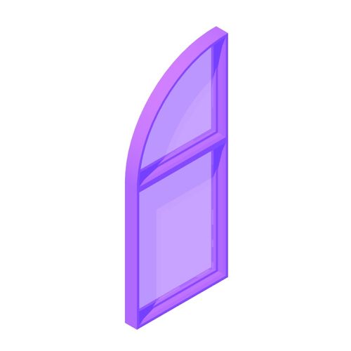 Casement Window - Arch Head, Partial Dimensions & Drawings | Dimensions.com