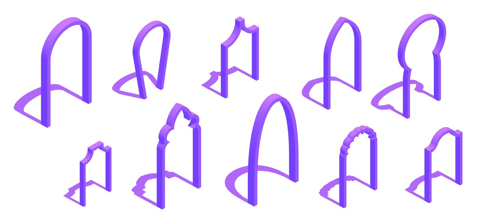 Arches Dimensions & Drawings | Dimensions.com