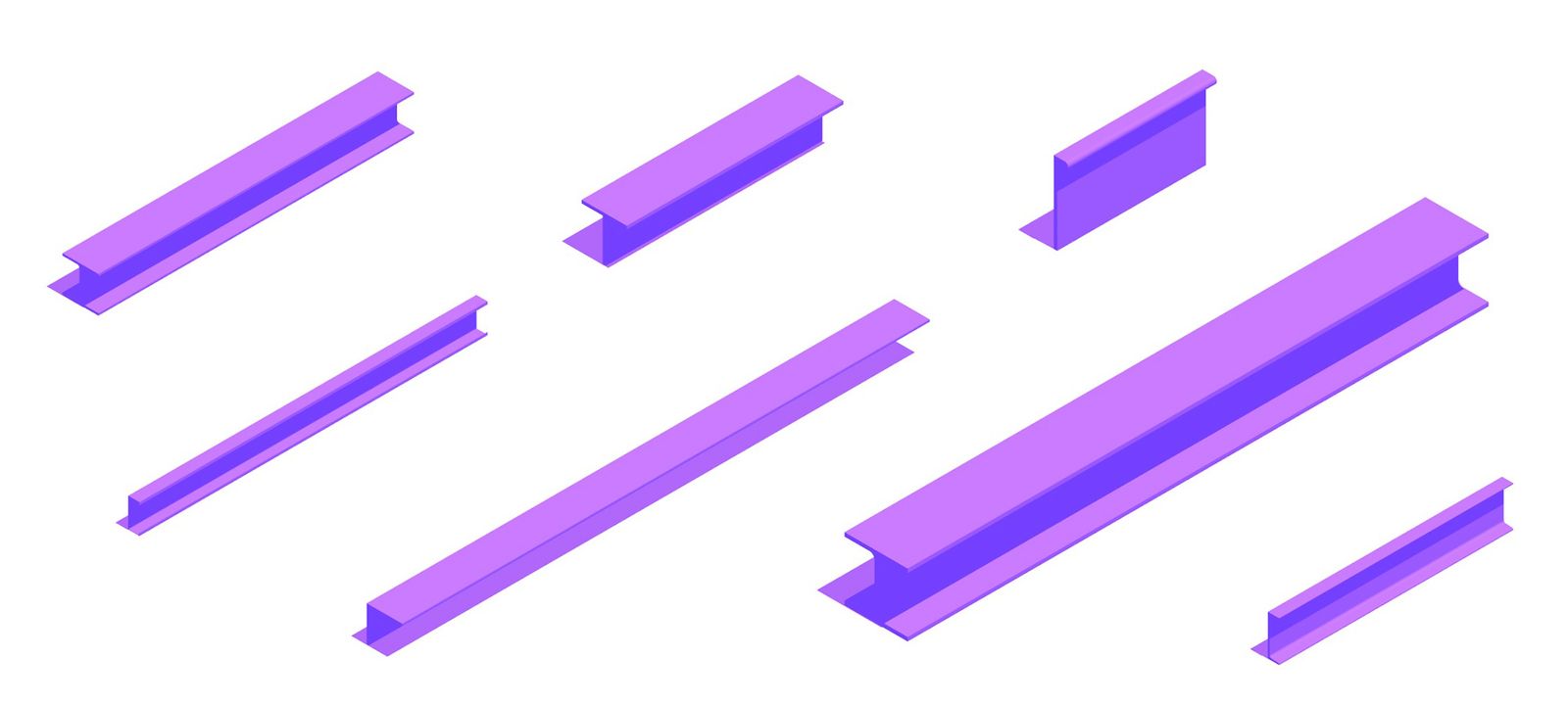 Steel Beams & Joists Dimensions & Drawings | Dimensions.com