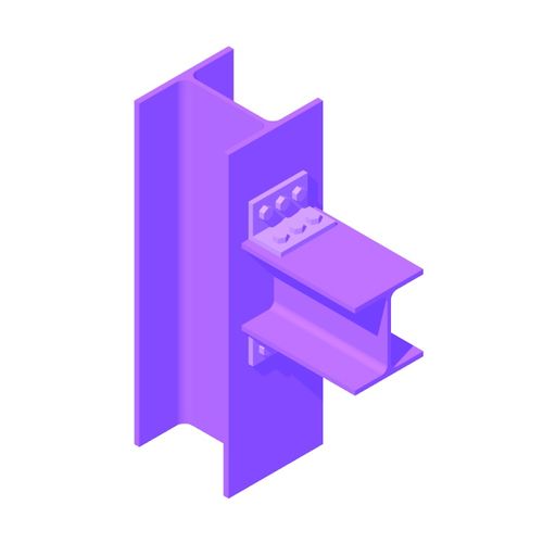 Steel Connection - Cleat, Web Dimensions & Drawings | Dimensions.com