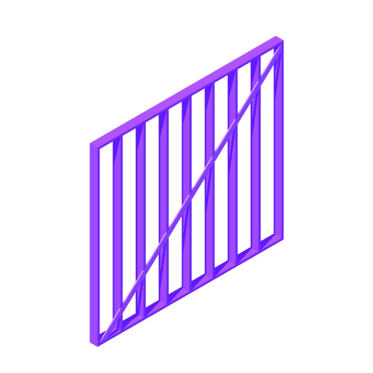 Walls Dimensions & Drawings | Dimensions.com