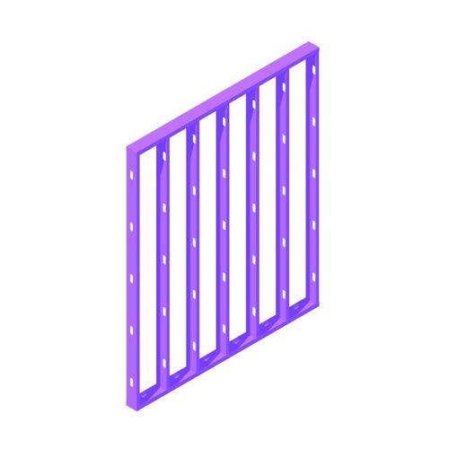 Steel Wall - Header, E Dimensions & Drawings | Dimensions.com