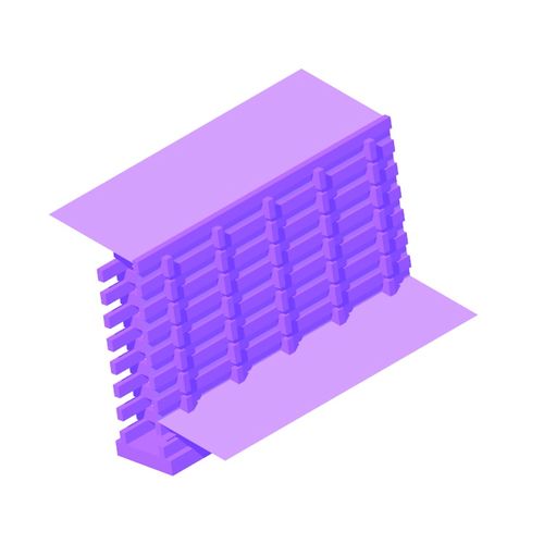 Retaining Wall - Buttress Dimensions & Drawings | Dimensions.com