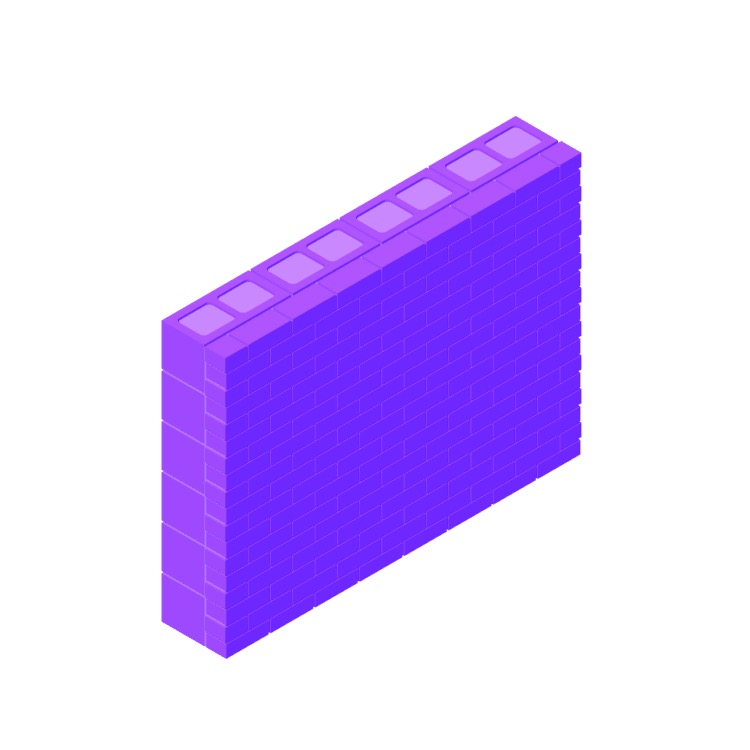 Masonry Walls Dimensions & Drawings | Dimensions.com