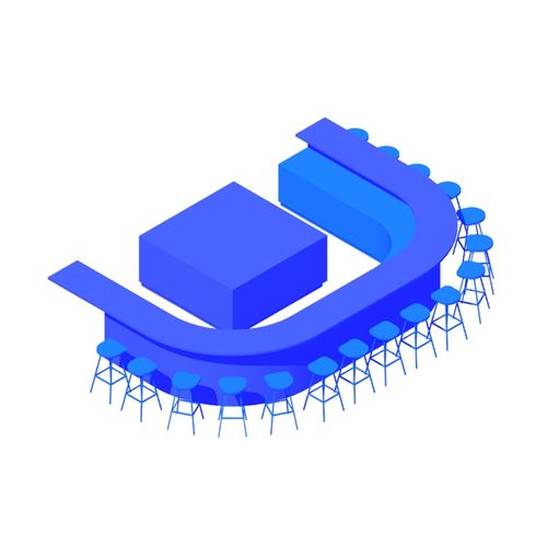 L-Shape Island Rectangle Kitchens Dimensions & Drawings | Dimensions.com