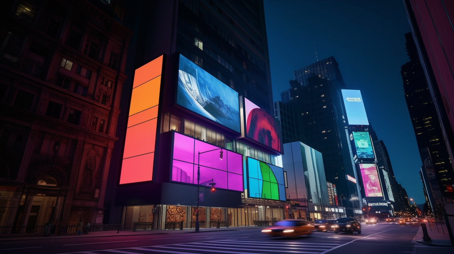 Digital Dazzle: The Future of Business Advertising - Digital Building Signs