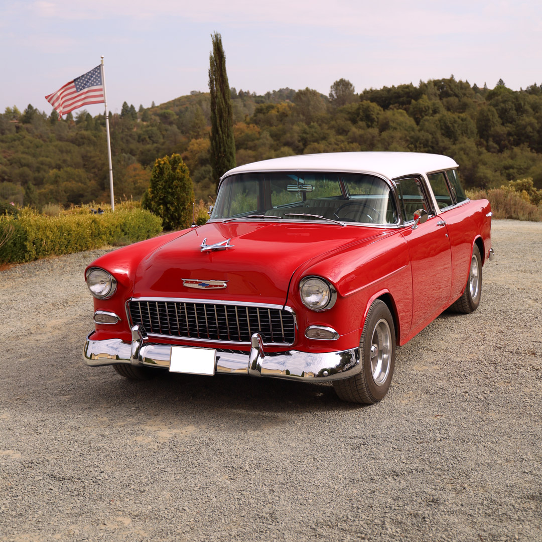 Amazing 1955 Chevy 2 Door Wagon Photos