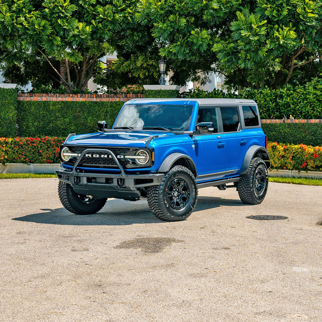 2021 Ford Bronco First Edition Lightning Blue 55 Miles for Sale ...