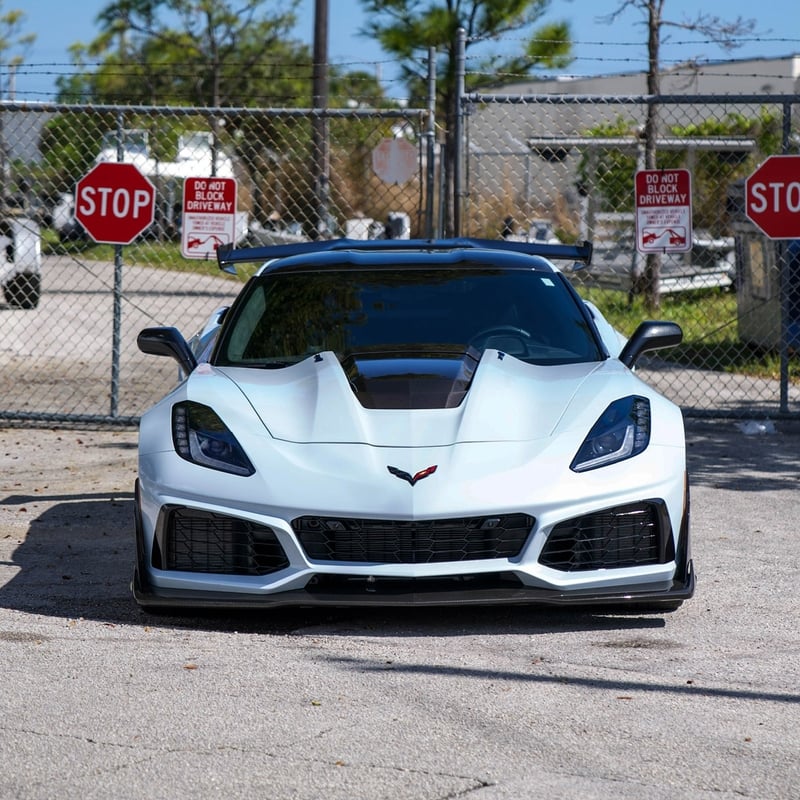 2019 Chevrolet Corvette ZR1 Coupe 3ZR ZTK Ceramic Matrix Gray Met. 141 ...