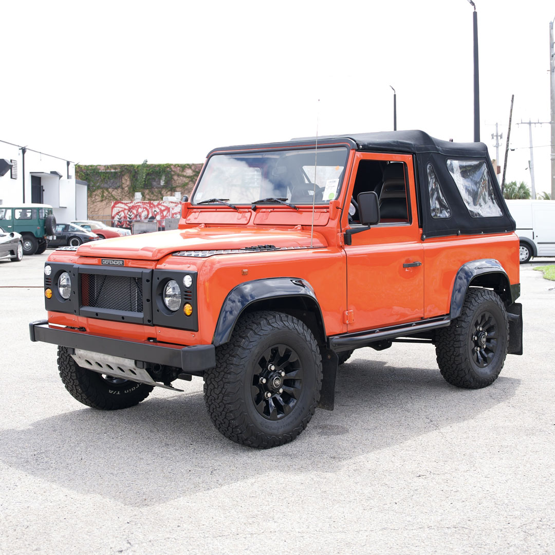 1996 Land Rover Defender 90 LHD Convertible for Sale | Exotic Car ...