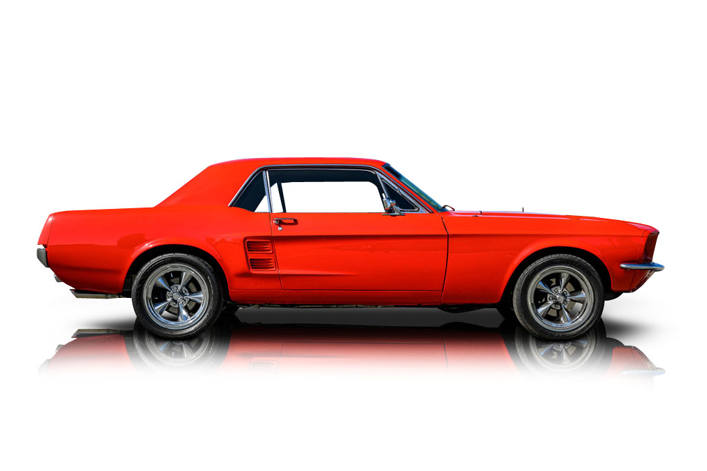 1967 Ford Mustang Coupe Candy Apple Red