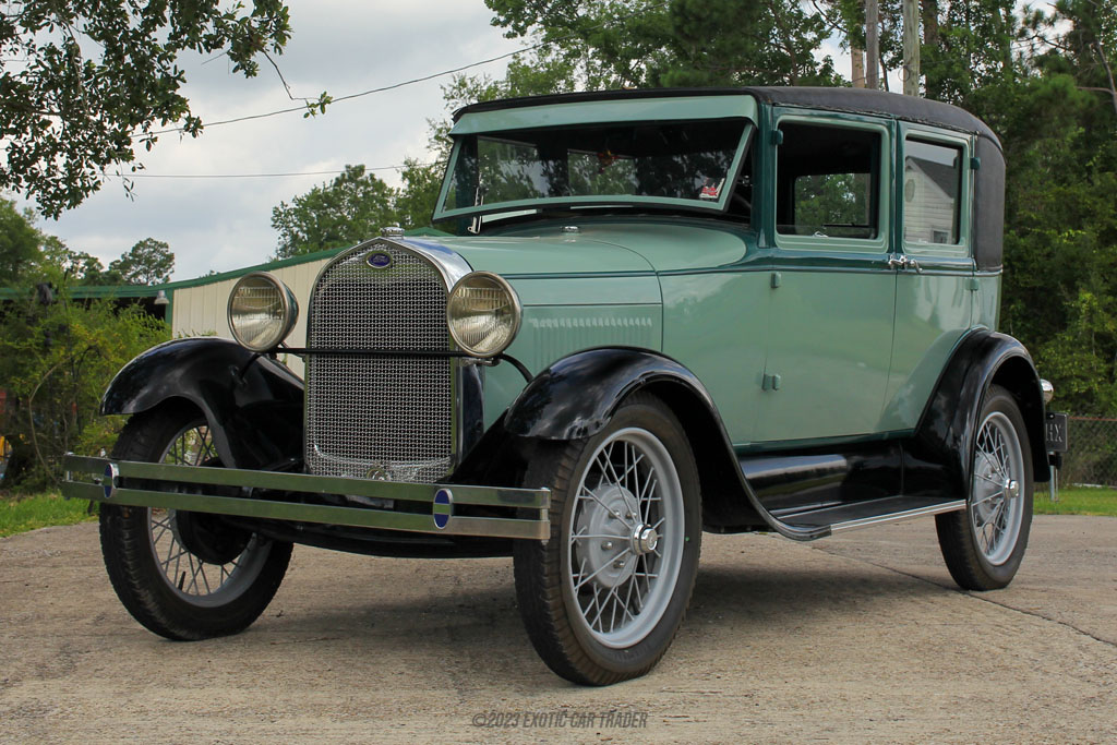 1929 Ford Model A Leatherback Sedan for Sale | Exotic Car Trader (Lot ...