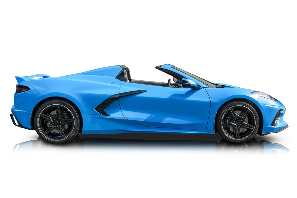 2022 Corvette Stingray Blue Convertible
