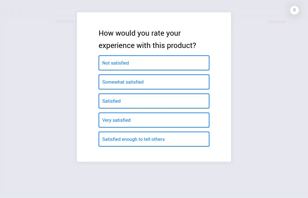 User Feedback Popup Template | ConvertFlow