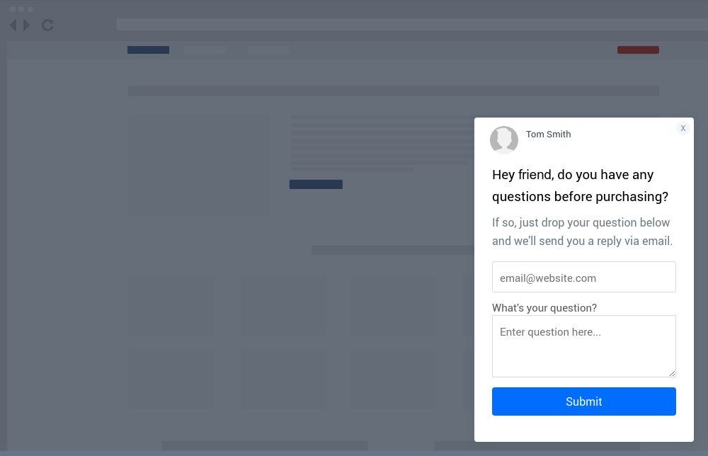 Follow-Up Form Template | ConvertFlow