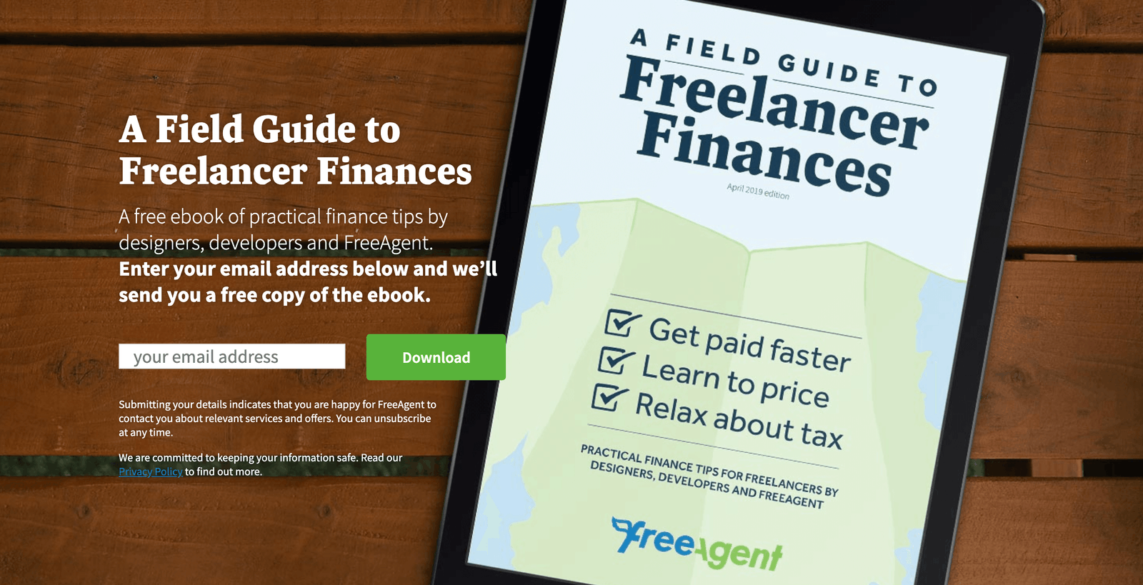 eBook Landing Page Examples And Templates