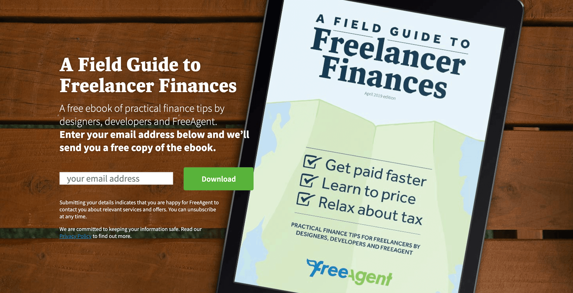 eBook Landing Page Examples And Templates