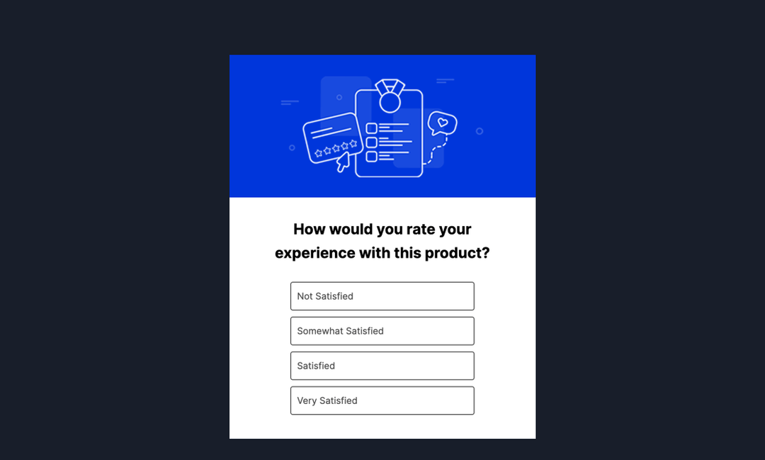 Free Customer Survey Popup Template | ConvertFlow