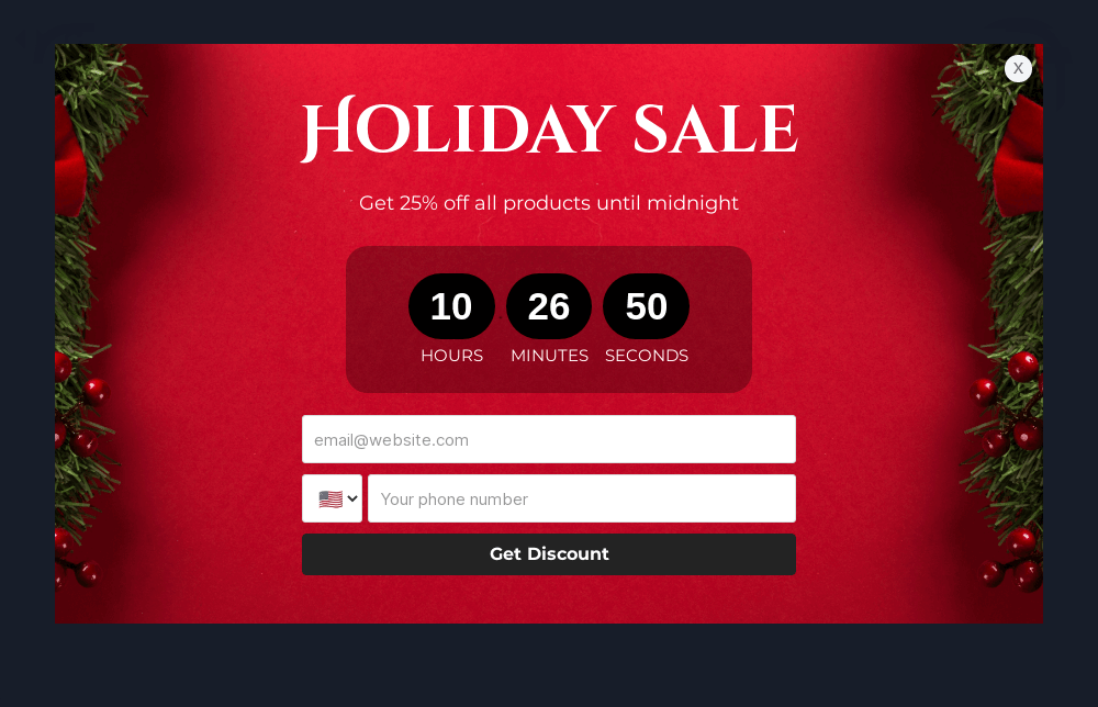 Holiday Sale Popup Template | ConvertFlow