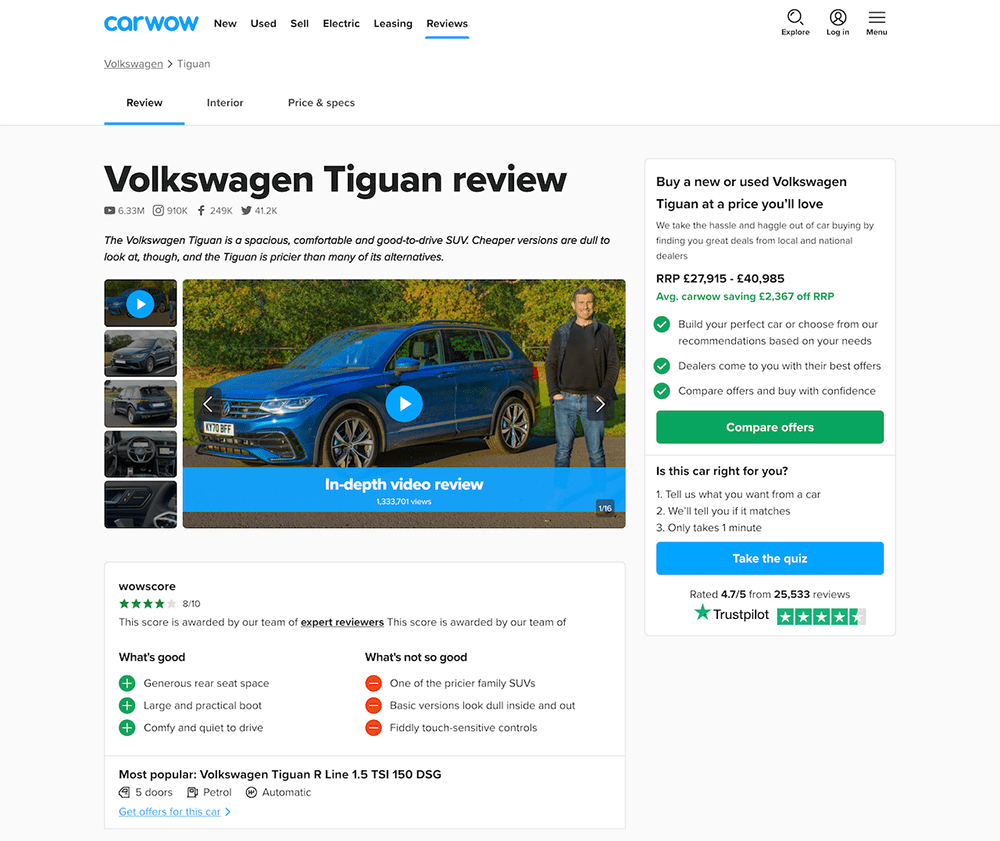 6 Automotive Landing Page Examples to Generate Leads
