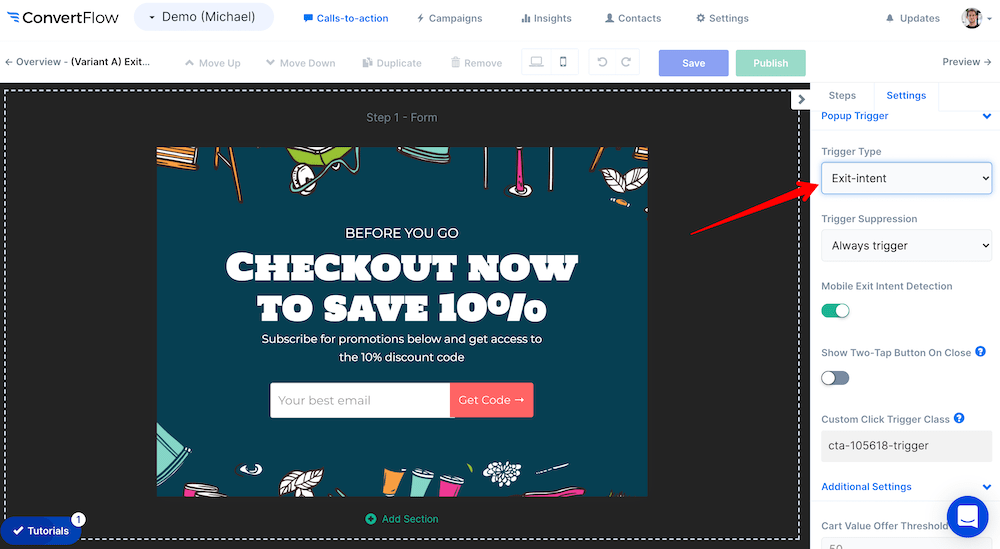 6 Exit-Intent Popup Examples That Convert (with Templates)