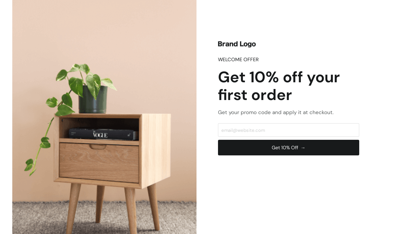 Email & SMS Subscribe Landing Page Template | ConvertFlow
