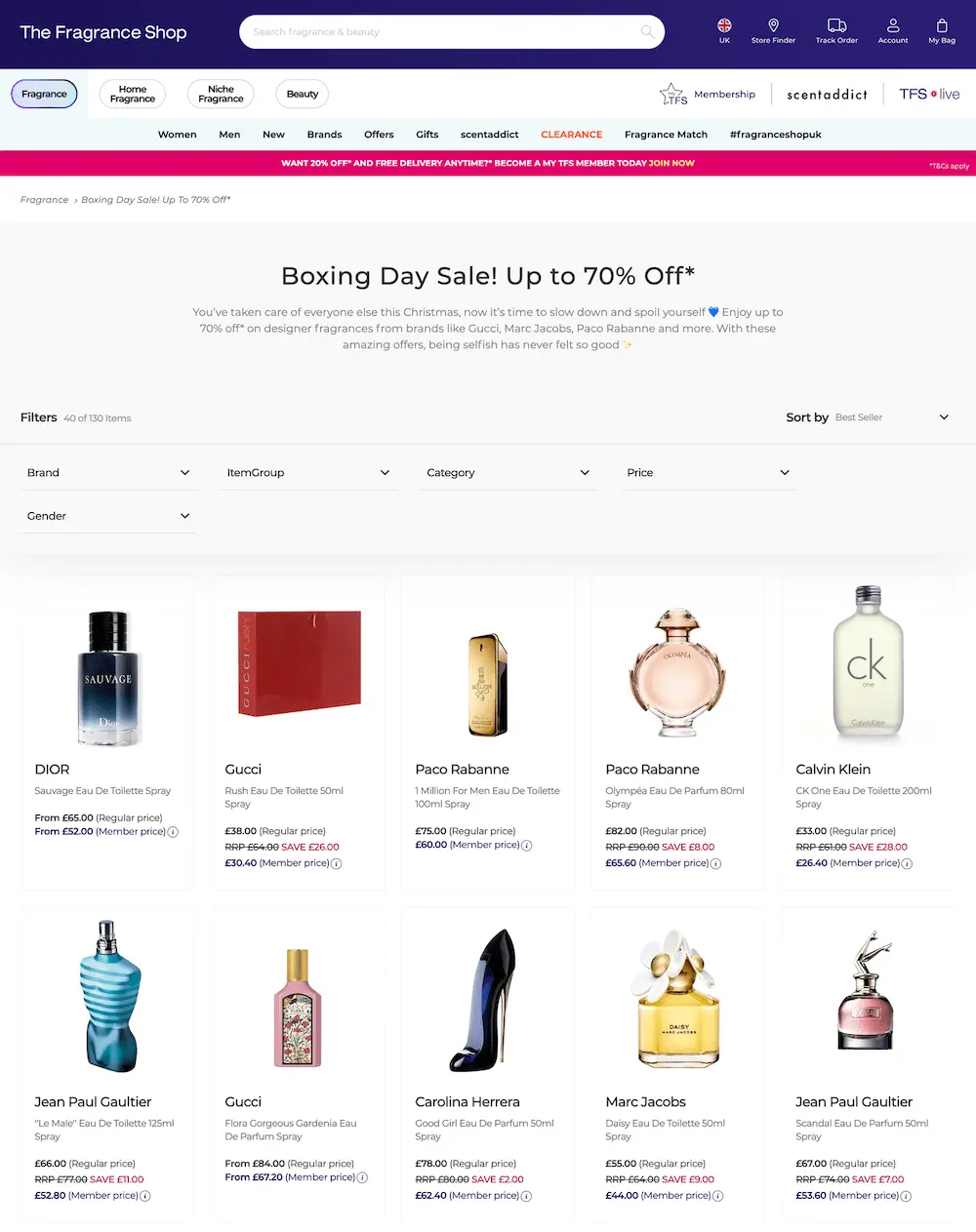 6 “Shop the Sale” Landing Pages to Showcase Your Next Promo