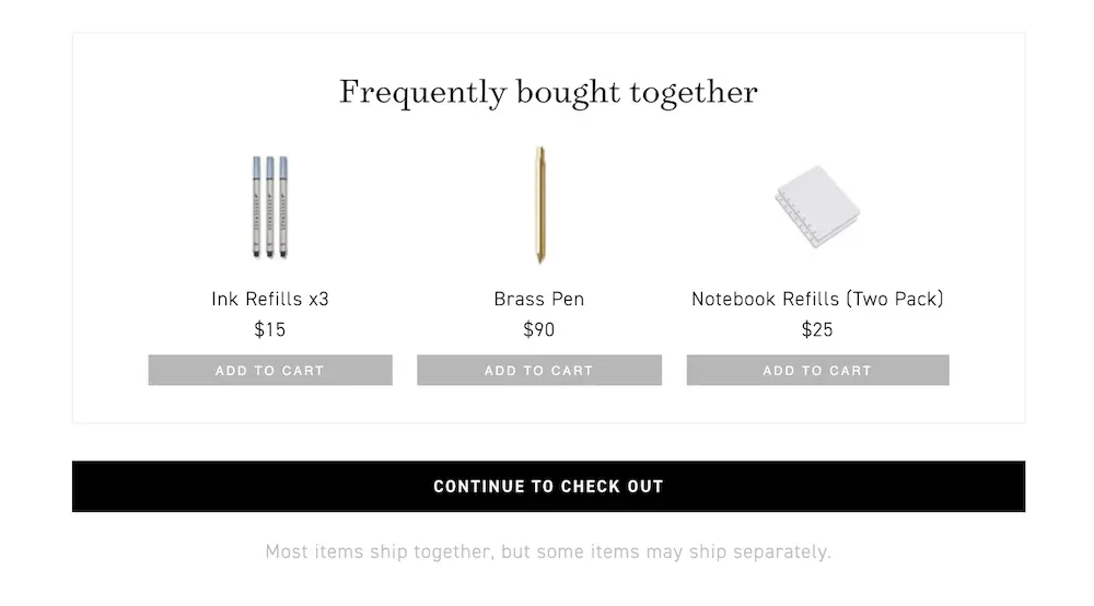 6 Product Recommendation Examples & Templates to Inc AOV