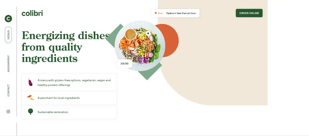 6 Restaurant Landing Page Examples to Get More Guests
