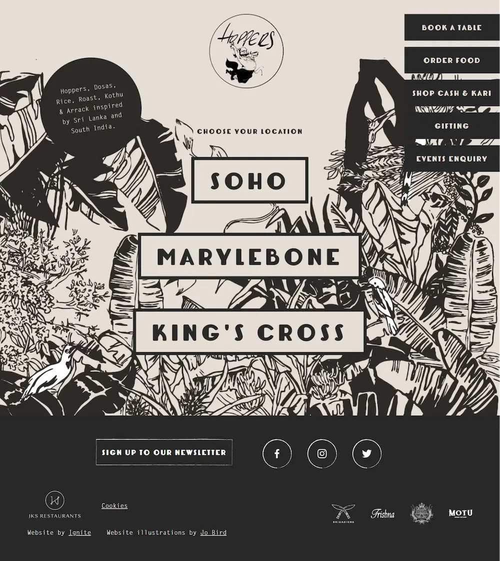 6 Restaurant Landing Page Examples to Get More Guests