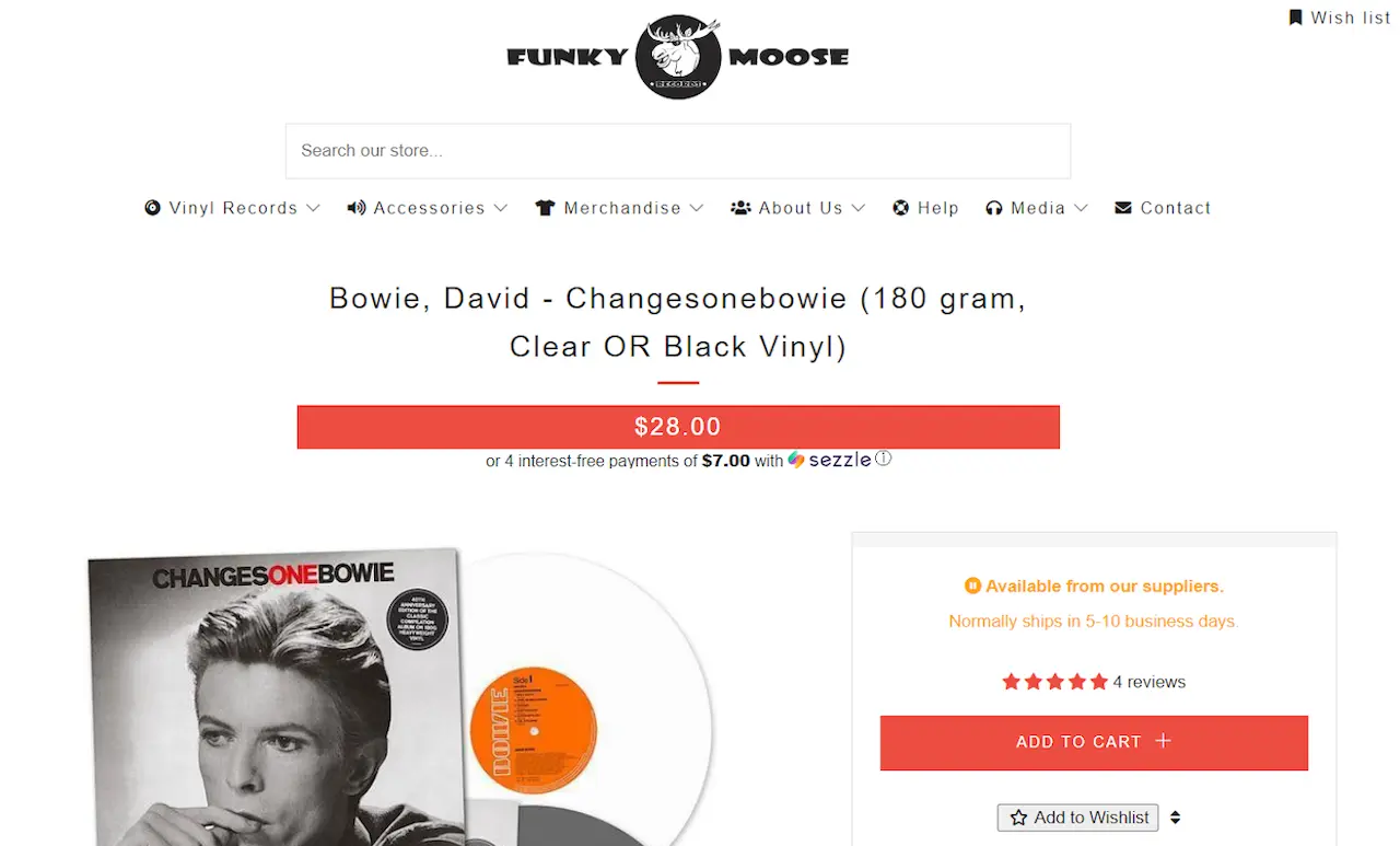 Funky Moose Add to Cart Button Example | ConvertFlow