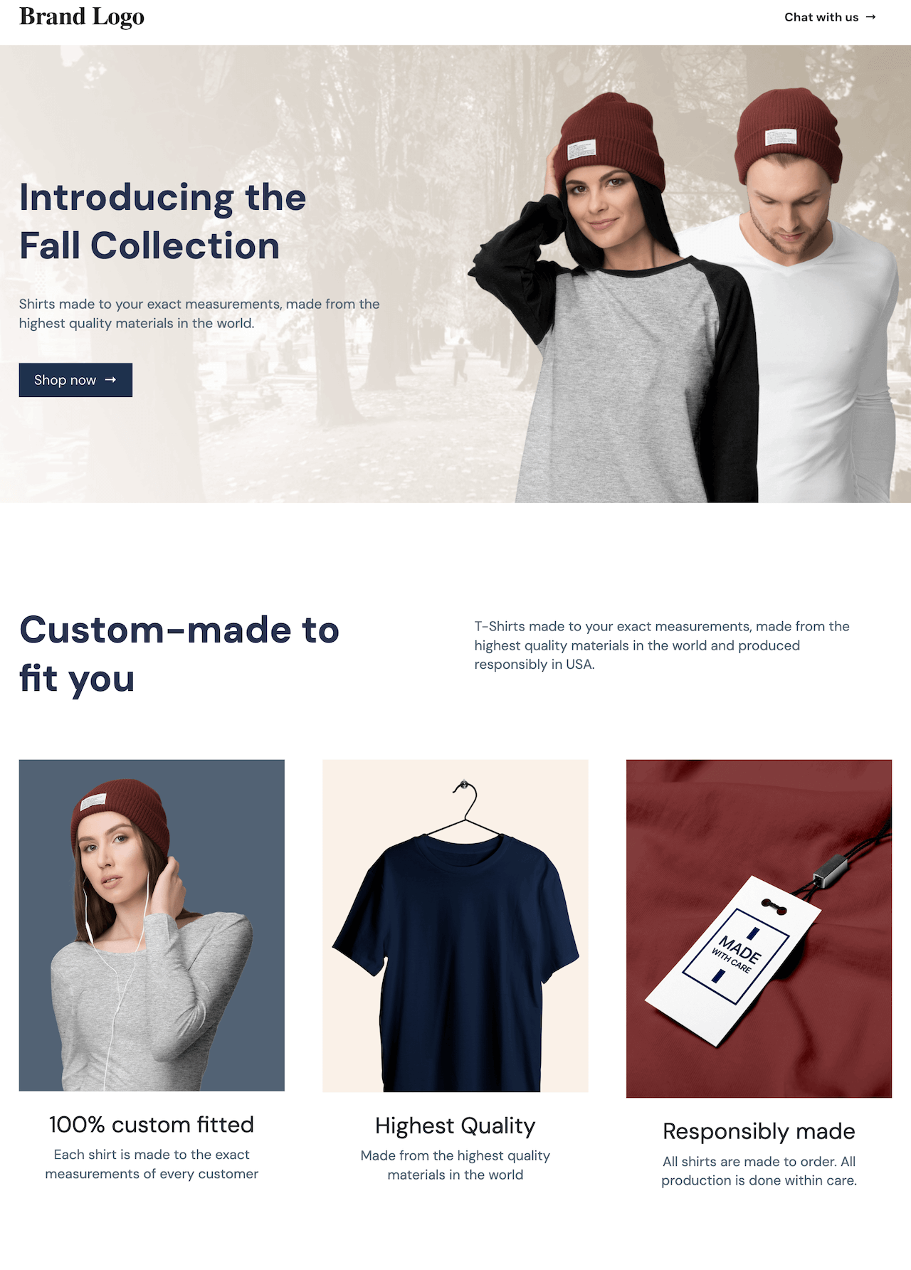 Ecommerce Landing Page Template | ConvertFlow