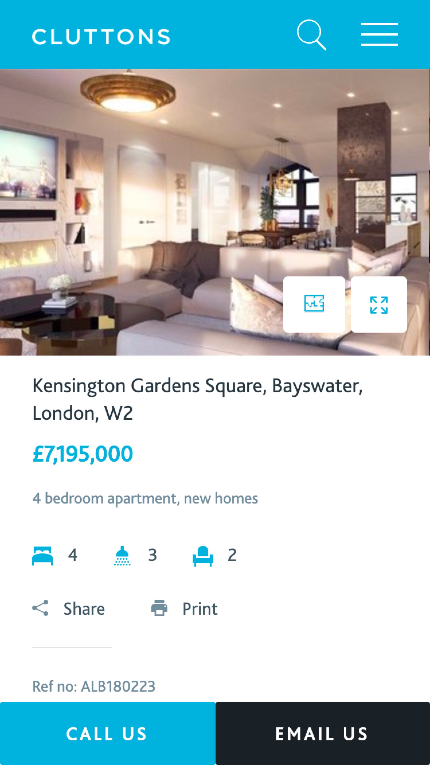 Highly-engaging online presence for UK property brand Cluttons | Starberry