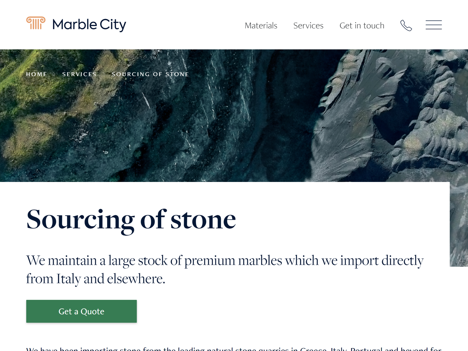 Marble City: Branding & Designing the journey of the Stone | Starberry