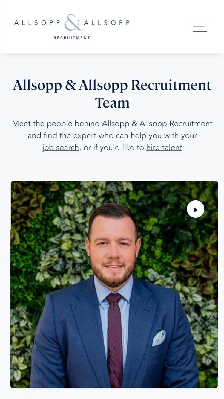An Efficient Digital Funnel For A Recruitment Brand: Allsopp & Allsopp ...
