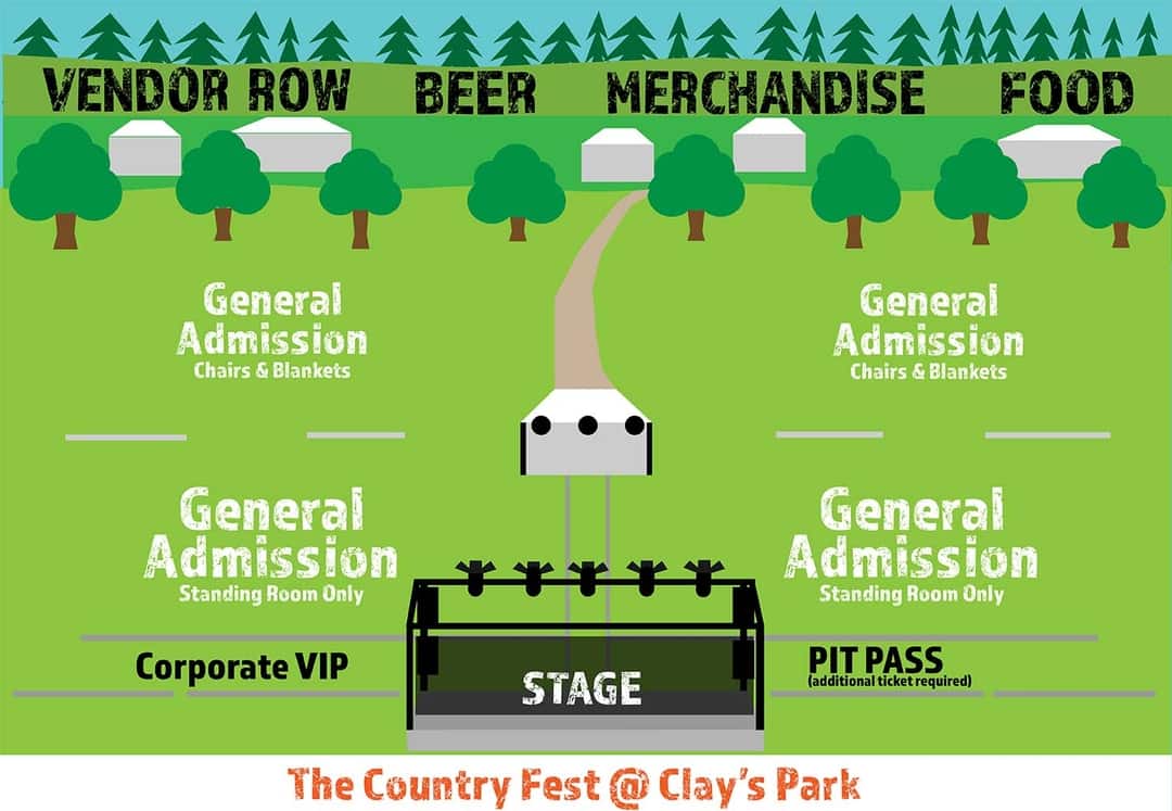 Maps | The Country Fest 2022