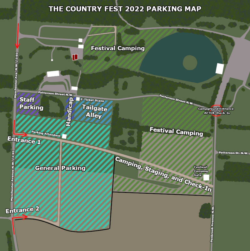 Maps | The Country Fest 2023
