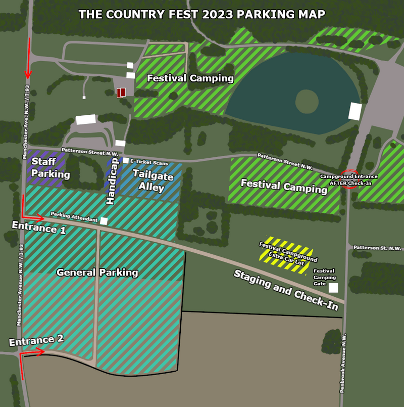 Maps | The Country Fest 2024