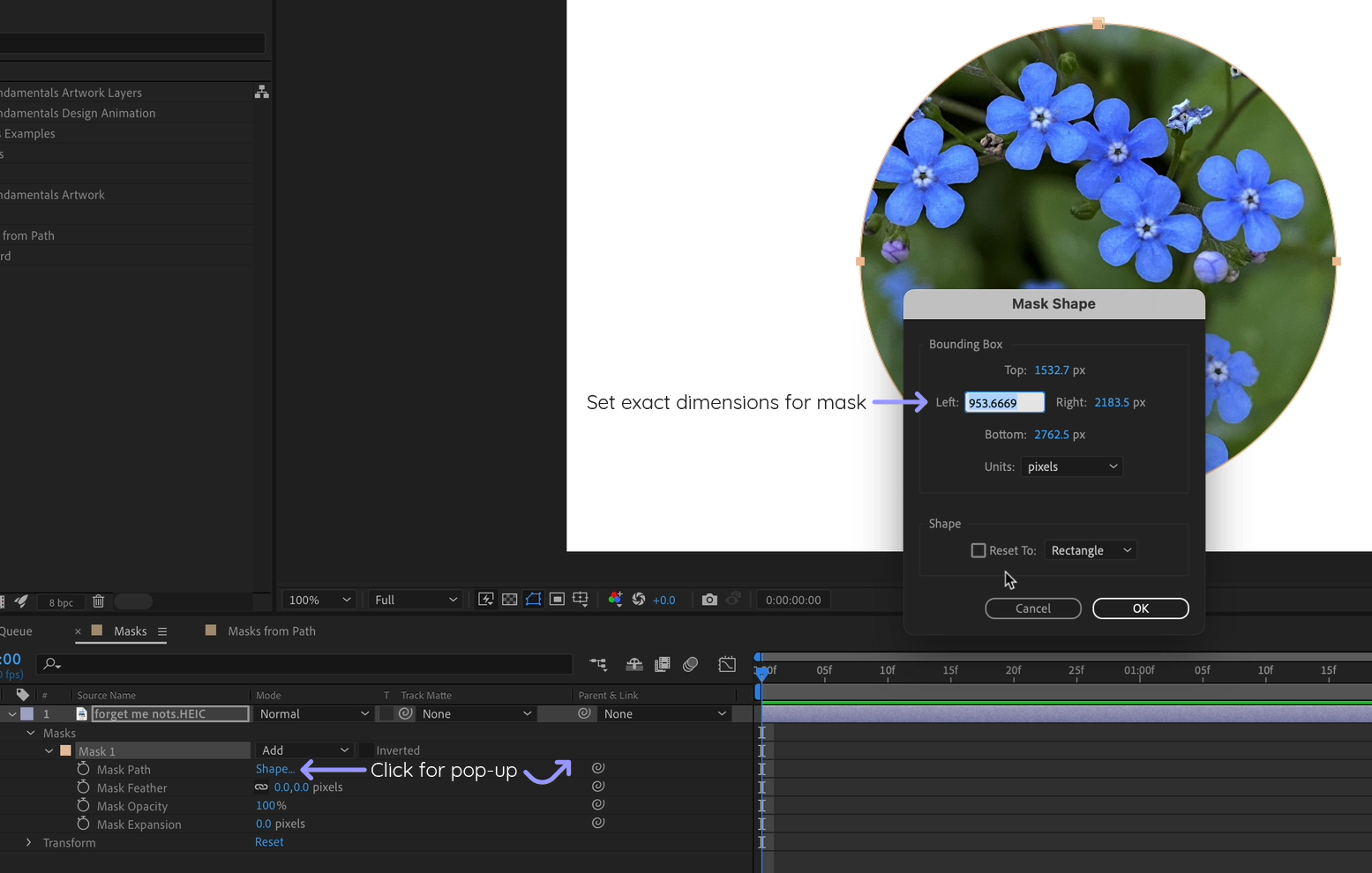 AE Fundamentals: Masks