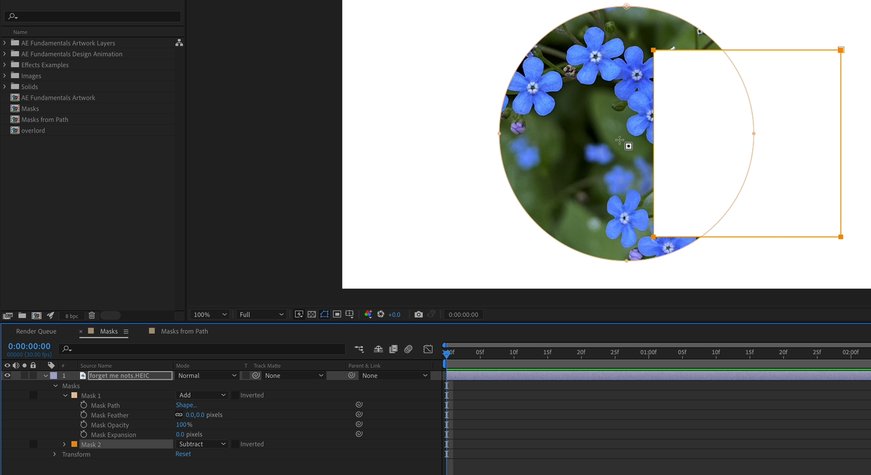AE Fundamentals: Masks