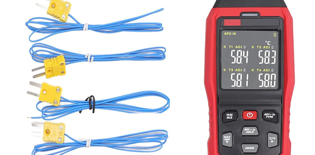 Termopares con indicador - Metrolab - México