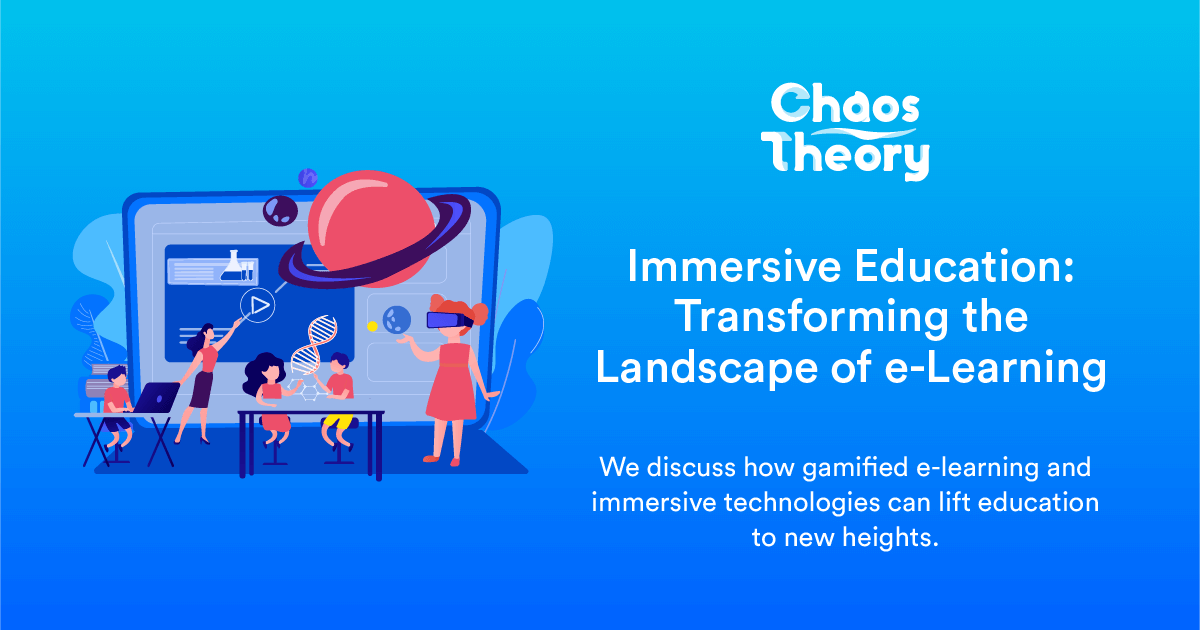 Immersive Education: Transforming the Landscape of e-Learning | Chaos ...