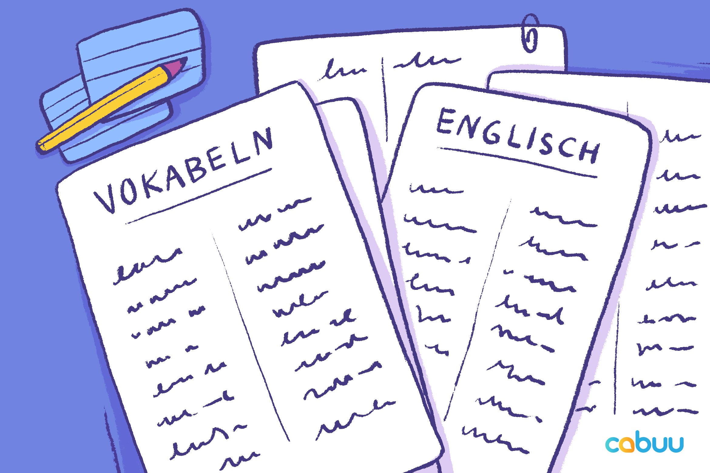 cabuu-App | Vokabellisten Englisch für Anfänger