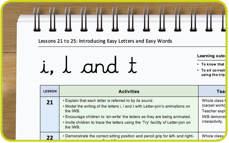 Letter-Join: A teacher's guide