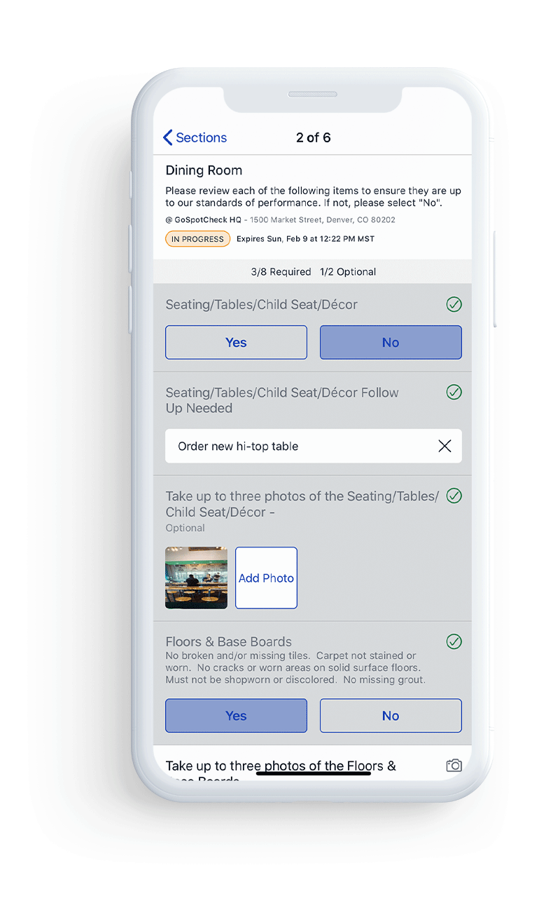 GoSpotCheck l Task Management + Operations App