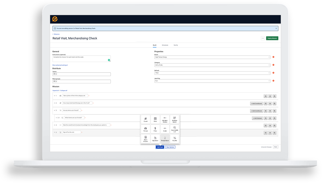 GoSpotCheck l Task Management Use Case Overview