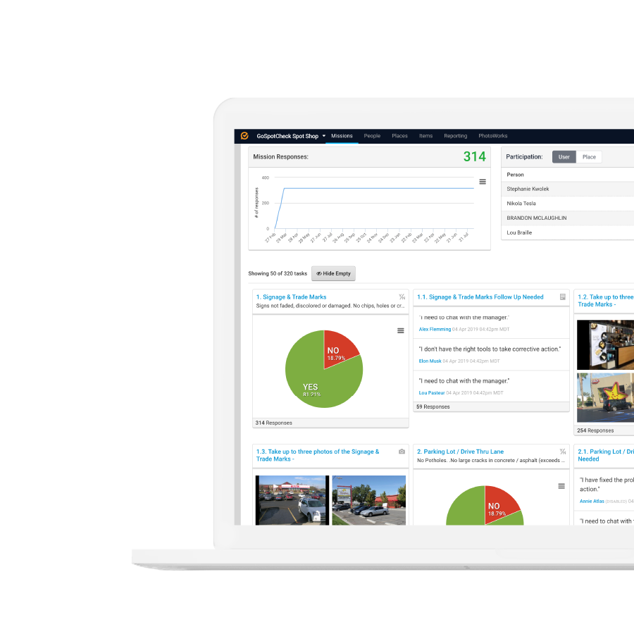 GoSpotCheck l No-Code Platform