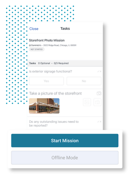 Mobile Task Execution App | GoSpotCheck