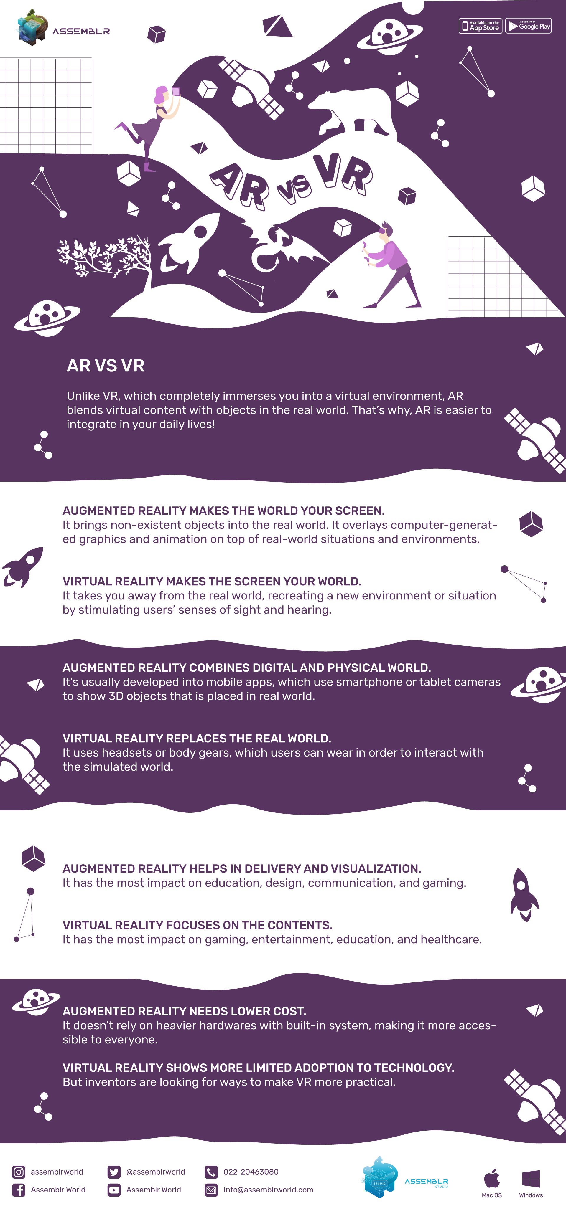 Augmented Reality vs Virtual Reality: What's the Difference?