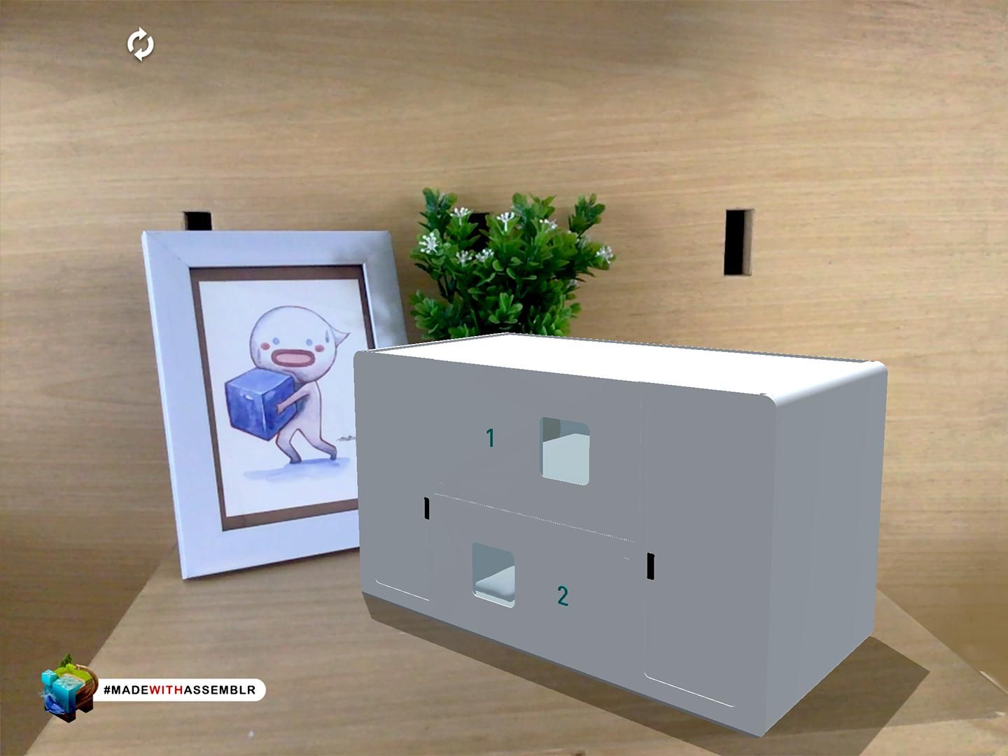 Assemblr x Bobobox: AR Use Case for Capsule Hotel Interior